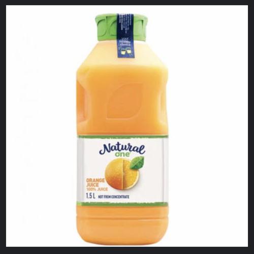 Jual Jus orange natural one/jus rasa orange nomer satu 100/juice 1,5 ...