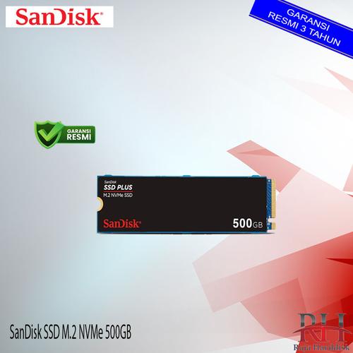 Promo SanDisk SSD Plus 500GB M.2 Pcie Gen3 Nvme 2280 500GB Cicil 0% 3x - Jakarta Pusat - Raja ...