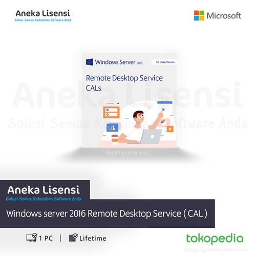 Jual Rds CALs Server 2016 (50) - Device CAL - Kota Balikpapan - Aneka ...