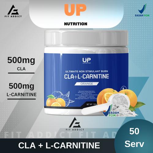 Jual UP Nutrition CLA + L-CARNITINE 50 Servings 150 Gram Fat Burner Non ...
