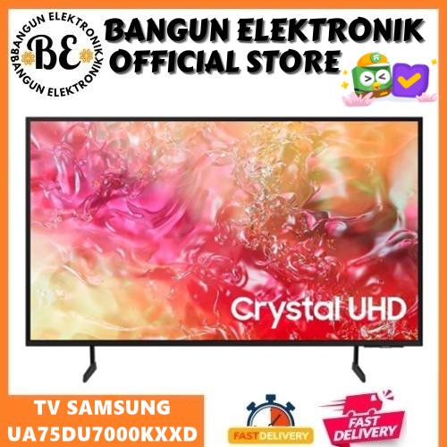 Promo SAMSUNG 75DU7000 SMART TV 75" CRYSTAL UHD 4K UA75DU7000KXXD UA75DU7000 Cicil 0% 3x ...