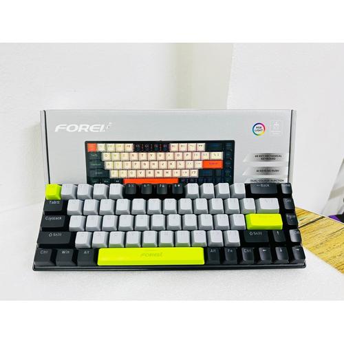 Jual Keyboard Forev FV-Q68 68 Keys Keyboard RBG Lighting Mechanical ...