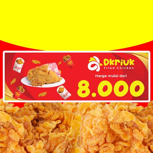 Jual Banner Spanduk Dkriuk - 300 x 100 cm - Banner All Menu - Kota ...