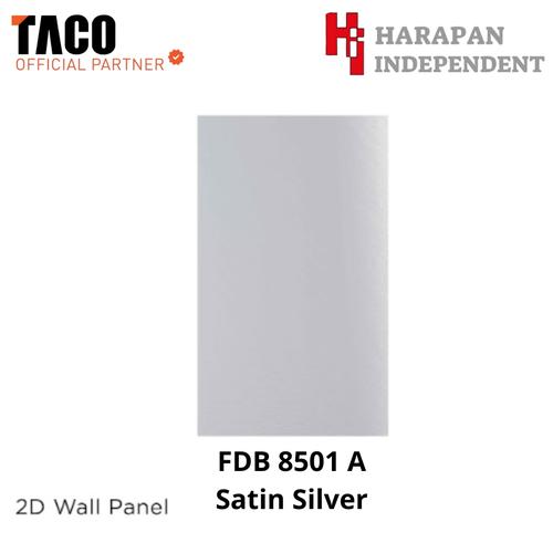 Promo TACO Fideco 2D Wall Panel Metal Brush Tebal 8mm Ukuran 122cm x ...