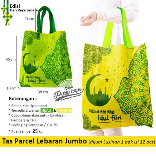 Jual isi 12 Tas souvenir Goodie bag kantong Parcel Lebaran Idul Fitri ...