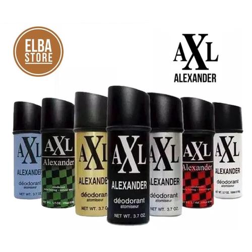 Jual Bundle Package AXL Alexander Body Spray Deodorant All Variants ...