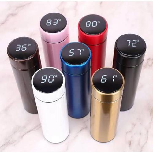 Jual Sakura Termos LED Suhu 500ml Stainless Steel 304 Tumbler Custom ...