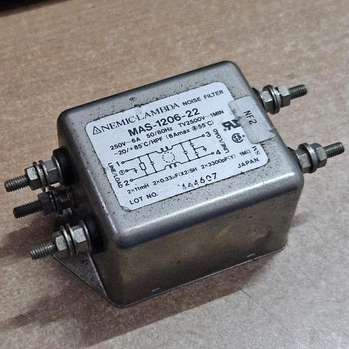 Jual NEMIC LAMBDA MAS-1206-22 Noise Filter EMI Filter 250V 6A - Kota ...