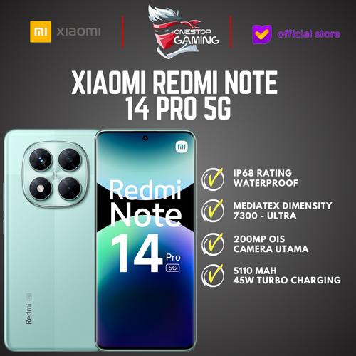 Promo Xiaomi Redmi Note 14 Pro 5G | 200MP AI OIS Camera | MediaTek ...