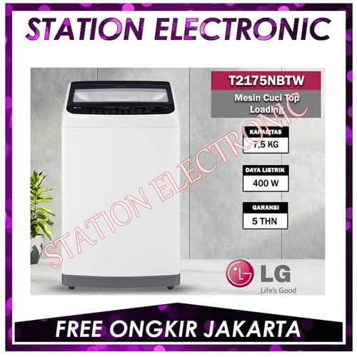 Promo LG T2175NBTW Mesin Cuci LG 7,5 kg Mesin Cuci Top Loading - Hemat ...