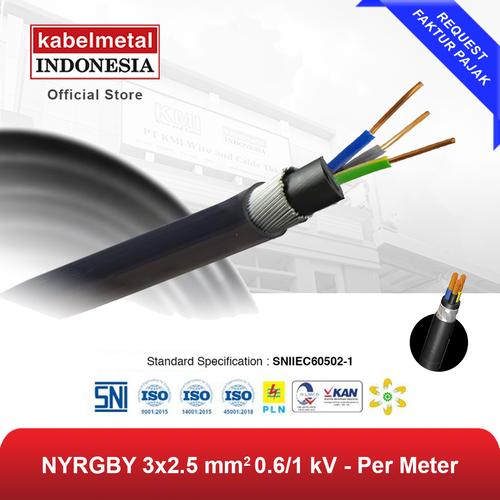 Jual Kabel NYRGBY 3x2.5 mm Per Meter kabelmetal INDONESIA - Tanam Bawah ...
