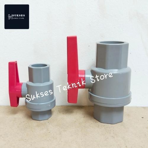 Jual Ball Valve Pvc ukuran 2" inch / Stop Kran Air Pvc Socket Made In ...