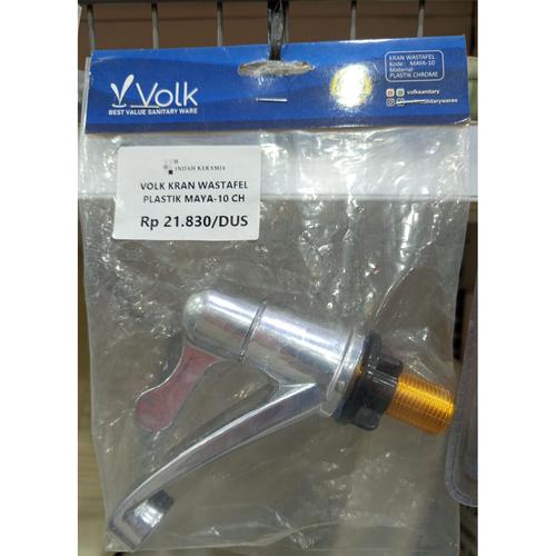 Jual Volk Kran Wastafel Plastik Maya -10 CH/Wall Kuningan - Jakarta ...