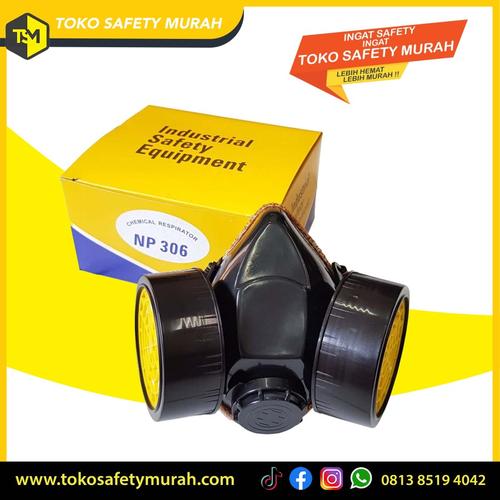 Jual Masker Respirator Tabung Double Filter Ganda NP 306. Cat ...