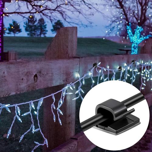 Jual Klip Penjepit Kabel Tempel 20 Buah Untuk Merapikan Kabel Listrik ...