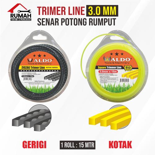 Jual SEDIA!! SENAR MATA POTONG RUMPUT / TRIMER LINE / Trimmer Nylon ...