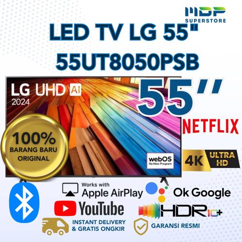 Promo TV LG 55 INCH SMART TV 4K LG UHD AI - 55UT8050PSB Cicil 0% 3x ...