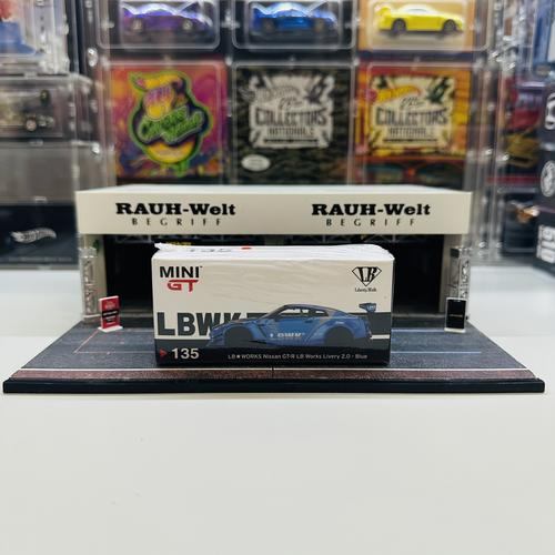Jual Mini GT 135 LB Works Nissan GTR R35 LBWK Blue - Kota Semarang ...