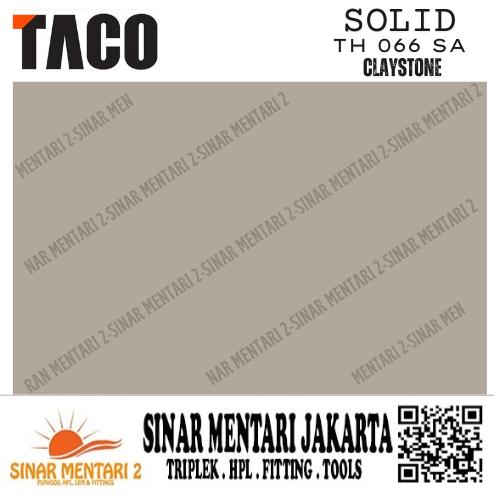Jual TACO HPL SOLID TH 066 SA CLAYSTONE - Jakarta Barat - Sinar Mentari Jakarta | Tokopedia