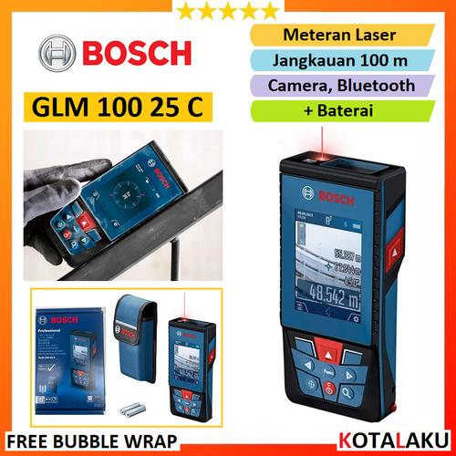Jual Meteran Laser 100m Ukur Jarak Digital Range Finder Bosch GLM 100 25 C - Jakarta Barat ...