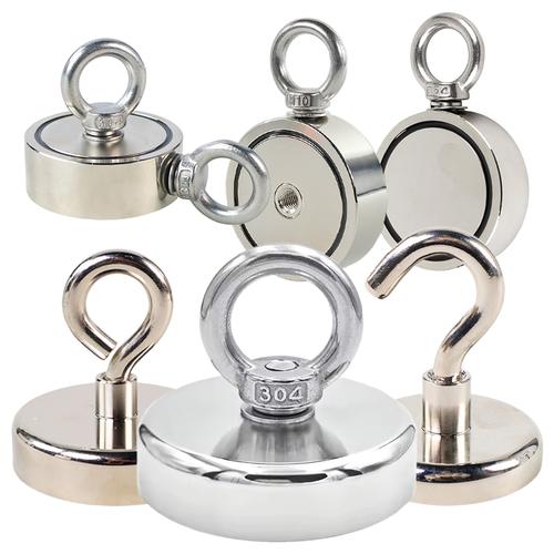 Promo Magnet Neodymium Besar Gantungan Kait Super Strong Kuat Model ...