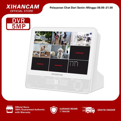 Promo XIHANCAM 5MP DVR Dengan Monitor 8CH H.265 Untuk Kamera CCTV XVR ...