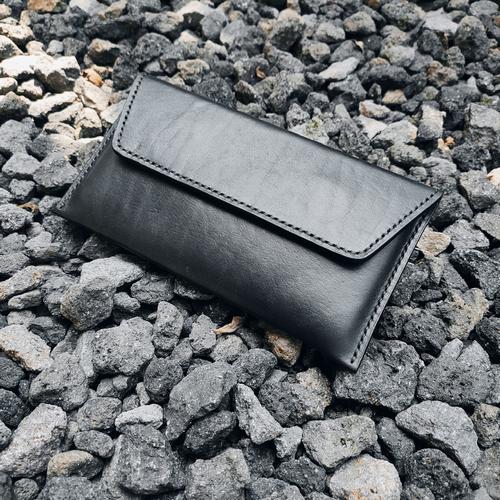 Jual Pouch HP Kulit Asli "Leather Pouch" - Black 1 - Kab. Wonosobo ...