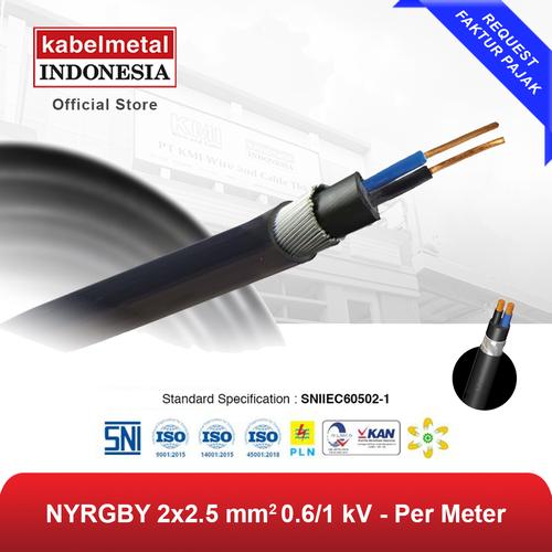 Jual Kabel NYRGBY 2x2.5 mm Per Meter kabelmetal INDONESIA - Tanam Bawah ...