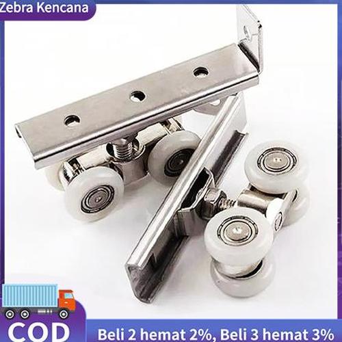 Jual 2Pcs/Set Roda Sliding Door Roller Atau Roda Buat Pintu Geser - 8 ...