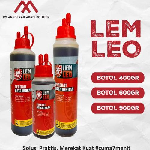 Jual READY Perekat / Lem Bata Ringan / Lem Hebel Lem LEO 5203 900gr ...