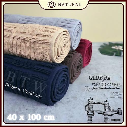 Jual KESET HANDUK CHALMER KESET KAKI HANDUK HOTEL NATURAL CHALMER ...