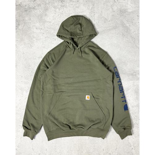 Jual Carhartt K288 Loose Fit Midweight Logo Sleeve Graphic Sweatshirt ...