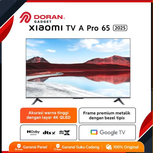 Promo Xiaomi TV 65" inch A Pro 2025 Google TV 4K UHD Smart Home Control ...