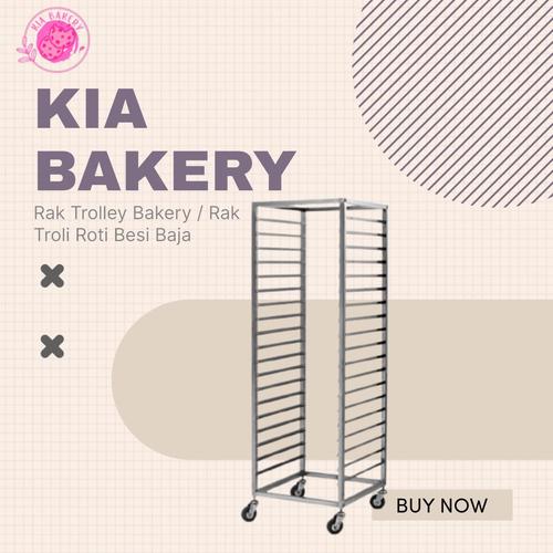 Jual Rack Trolley Bakery / Rak Troli Roti Besi - 10 Susun - Kab. Bogor ...