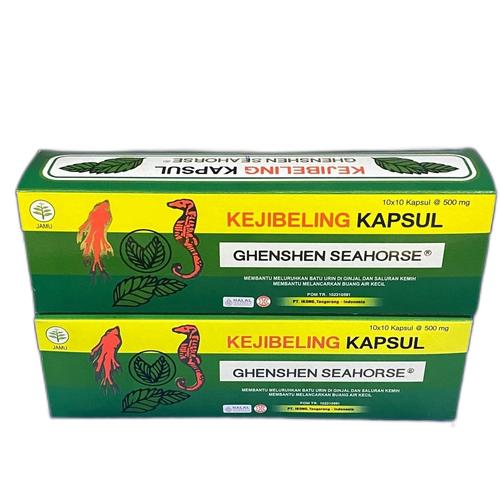 Jual kejibeling kapsul ikong ghensen seahorse 1 box isi 10 lembar ...