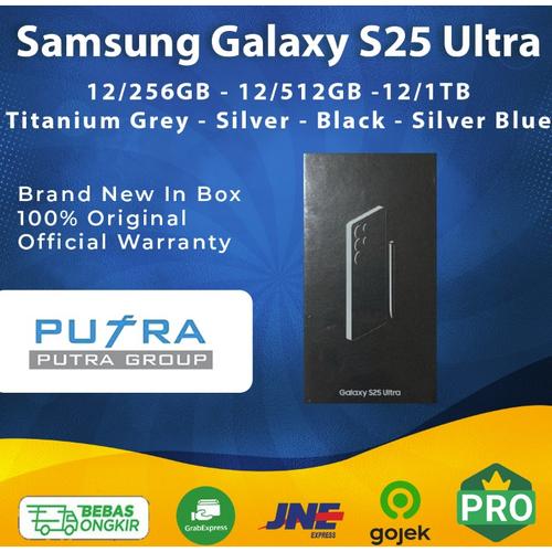 Promo (RESMI) Samsung Galaxy S25 Ultra 12/256GB 12/512GB 12/1TB 256 512 ...