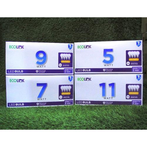 Jual LAMPU LED BULB ECOLINK PACK ( ECOLINK PAKET ) - 6 Watt - Kota ...