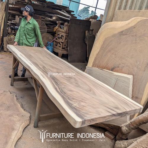 Jual Tob Tabele Papan Trembesi Jumbo Panjang - Kab. Jepara - Furniture ...