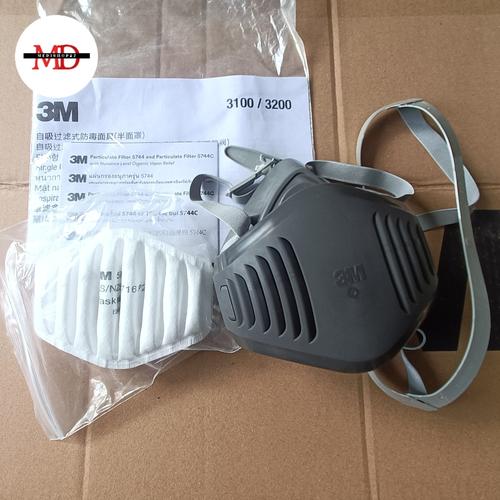 Jual 3M Masker gas Respirator / particulate filter 5744 - Kab. Bekasi ...