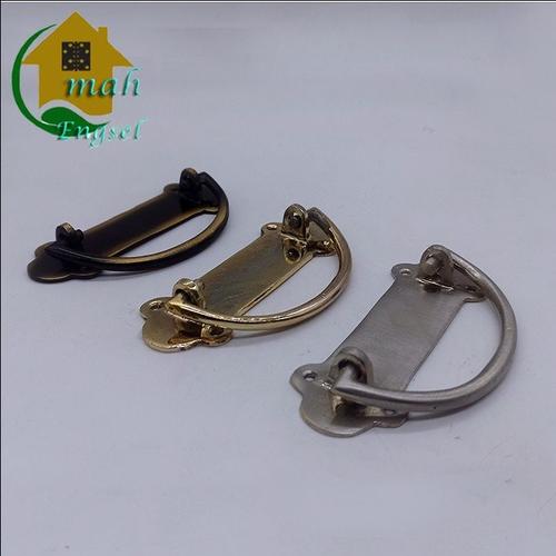 Jual +Baut Handle peti 7.5-10cm Tarikan laci kuningan antik motif ...