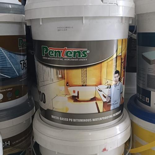 Jual Pentens T-100 Water Based PU Bituminous Waterproofing Membrane ...