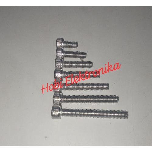 Jual Baut L Mesin Socket Head M5 Berbagai ukuran Stainless Steel SUS ...