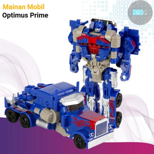 Jual Mainan Mobil Robot Transformer Optimus Prime Action Figure Car ...