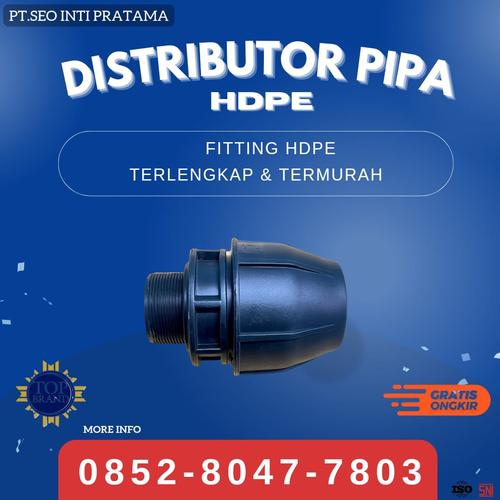 Jual Male Thread Adaptor Hdpe 63mm x 2" Inch Compression - Sambungan ...