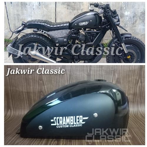 Jual Tangki Scrambler Tangki Motor Custom Tangki Custom Tangki Japstyle ...