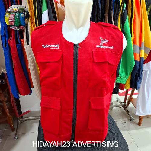 Jual rompi lapangan rompi sablon rompi custom rompi lapangan sablon ...