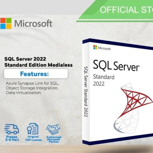 Jual License Microsoft SQL Server Standard 2022 | CSP Perpetual ...