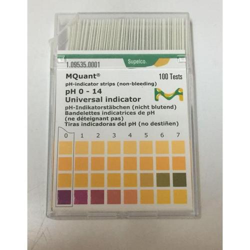 Jual Merck Universal pH Paper / Kertas pH/ pH indikator/ Lakmus 0-14 ...