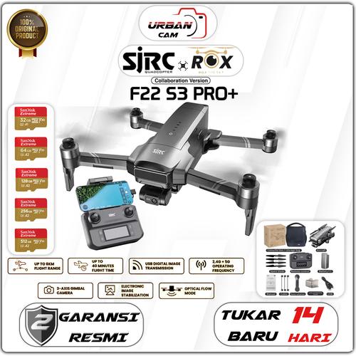 Jual SJRC ROX F22 S3 PRO 4K Drone 3-Axis Gimbal 6KM FPV EIS GPS 5G ...