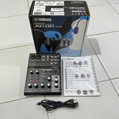 Jual YAMAHA AG06 MKII BLACK JAPAN SERIES HAND CARRY DARI JEPANG ...